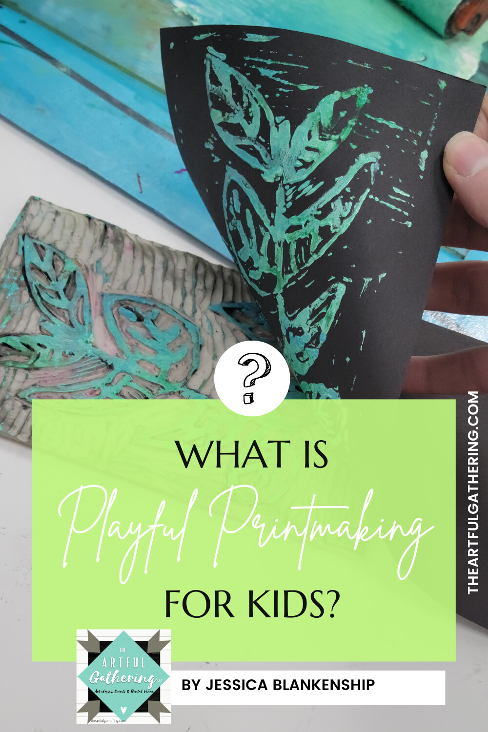 What is Playful Printmaking for Kids? | Jessica Blankenship