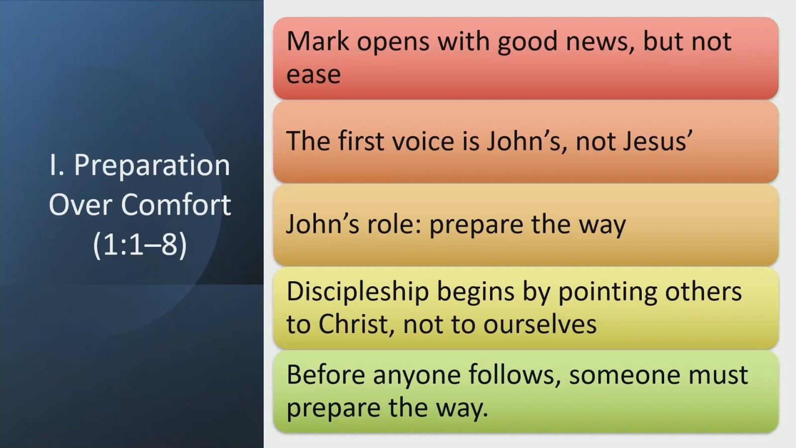 The Beginning of Discipleship | Caddo Mills Church of Christ